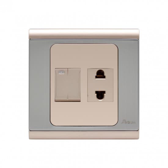 Aqua Electrical Signature Series ASG11 10AMP 1 Gang Switch Plus 1 ...
